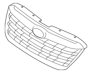 91121XA23A - 2008-2014 Subaru Tribeca Front Center Grille Assembly ...