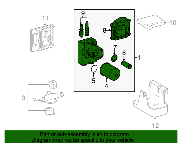 Buy Genuine GM Auto Parts - Valve (Part # 25914986) | GM Parts Store