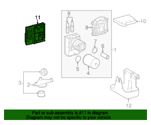 2009-2013 GM Electronic Brake Control Module Assembly 84078739 ...