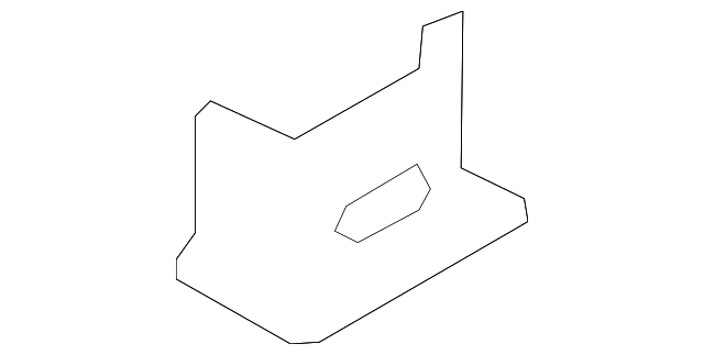 655H4-M6000 - Spare Tire Panel Reinforcement 2019-2021 Kia Forte | Kia ...