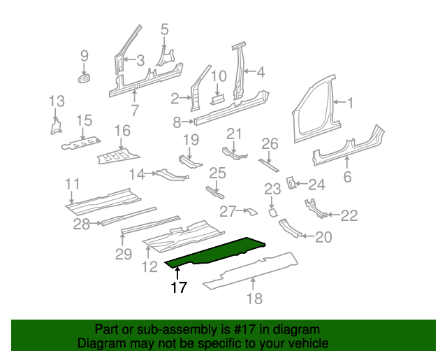 221-610-02-08 - Floor Cover 2007-2013 Mercedes-Benz | Mercedes-Benz USA ...