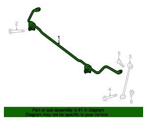 253-326-25-00 - Stabilizer Bar 2018-2021 Mercedes-Benz | Mercedes-Benz ...