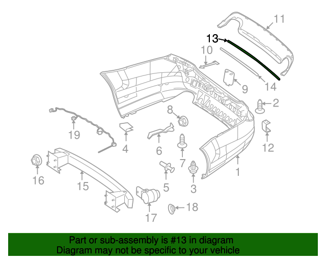 2007-2010 Mercedes-Benz Bumper Trim 216-885-00-74 | AutoNationParts.com