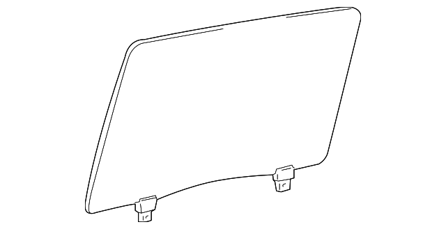2005-2015 Toyota Tacoma Door Glass 68104-04040 | OEM Parts Online