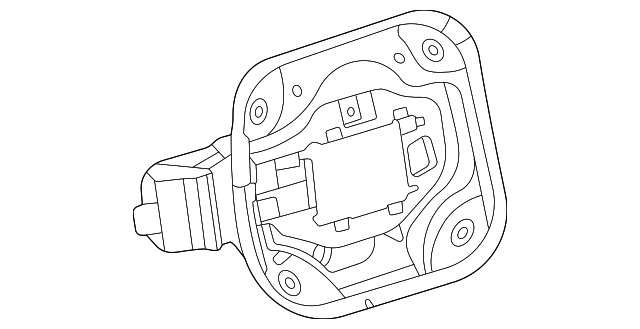 2021-2023 Toyota Venza Fuel Filler Housing 77305-48041 | Toyota Parts ...