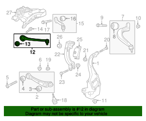2011-2018 Audi Ft Upper Control Arm 4H0-407-505-F | Audi USA Parts