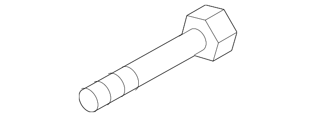 WHT-007-963 - Knuckle Upper Bolt 2011-2018 Audi | Audi OEM Parts