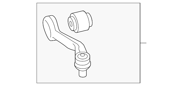 2011-2018 Audi Rear Upper Control Arm 4H0-407-509-F | OEM Parts Online