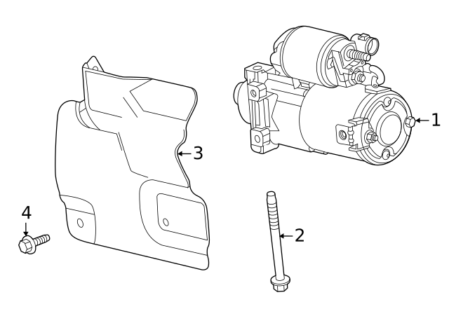 Starter 12740942 GM | GMPartsDirect.com