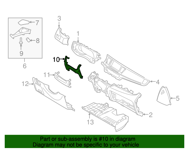84745-3T75099 - Lower Cover 2016-2017 Kia K900 | Kia.Parts Store