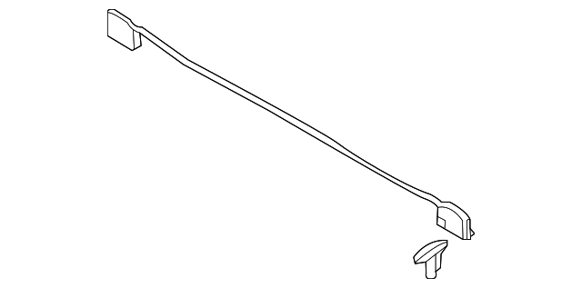 DGH9-56-760A - Rear Weather-Strip - 2020-2023 Mazda CX-30 | MazdaSwag