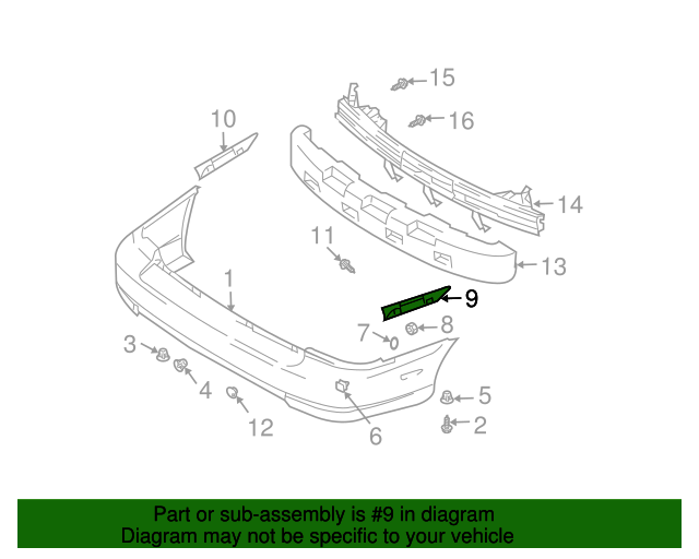 86616-25800 - Mount Bracket - 2003-2005 Hyundai Accent | World OEM ...
