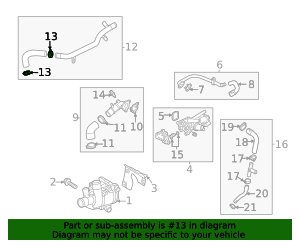 2020-2025 Cadillac CT5 Multi-Purpose Clamp 90572595 GM | GMPartsDirect.com