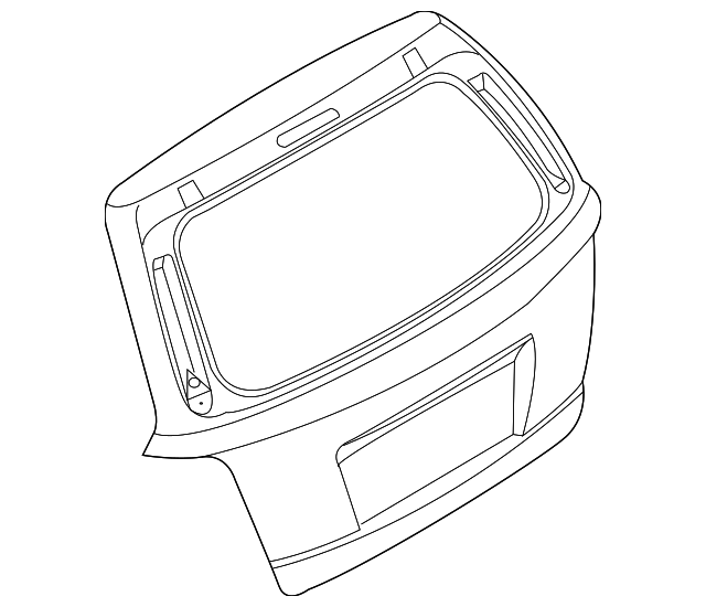 73700-3E132 - Lift Gate 2003-2009 Kia Sorento | Kia.Parts Store