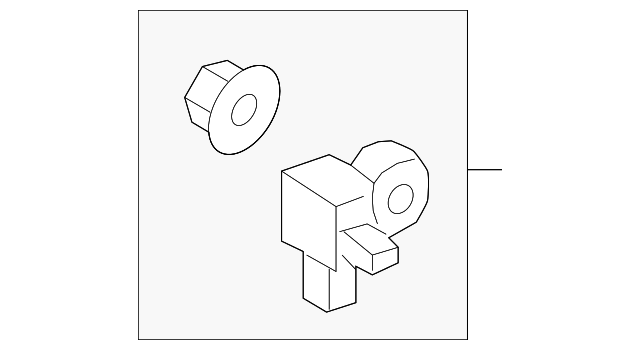 Genuine OEM Side Impact Sens Part# LR043357 Fits 2013-2019 Land Rover ...