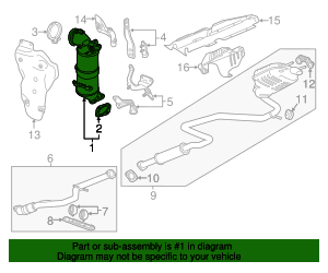 19420235 - Warm Up Three-Way Catalytic Converter Kit 2018-2021 GM ...