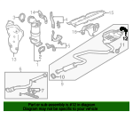 2016-2024 GM Exhaust Muffler Insulator 23156335 | TascaParts.com