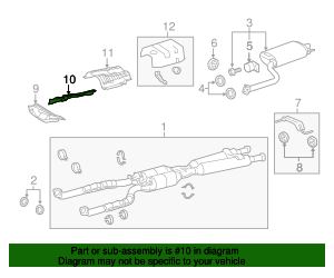 2007-2017 Lexus Heat Shield 58157-50040 | OEM Parts Online