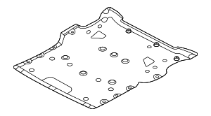 2020-2024 Porsche Taycan Under Cover PAD-825-311 | OEM Parts Online
