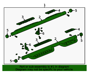 2015-2022 GM Assist Step, Off-Road 84157000 | GM Parts Center