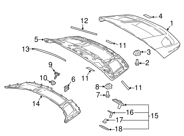 2018-2021 Toyota C-HR Spoiler 76871-10150 | OEM Parts Online