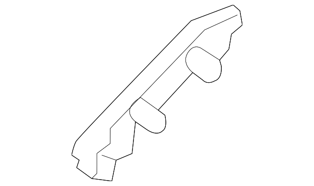 2016-2019 Nissan Sentra Side Retainer 62225-3YU1A | Nissan Parts Plus