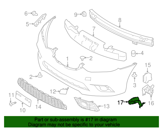 284E7-5UD0A | Nissan Controller Assy-Adas - Genuine OEM | 284E75UD0A ...