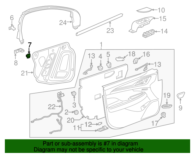 11546868 - OEM GM NUT GMPartsCenter.net