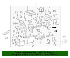 2020-2023 Kia Telluride Thermostatic Switch 97614-S9000 | TascaParts.com
