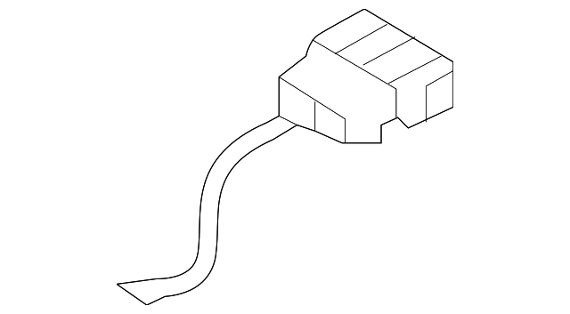 3B0-972-712 - Lift Gate Glass Connector 2018-2024 Audi | Audi OEM Parts