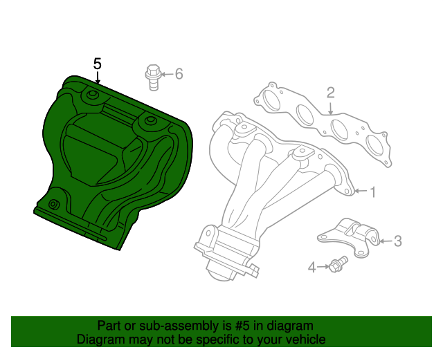 18120-PZD-A00 - Manifold Cover 2003-2011 Honda Element | Honda Parts Online