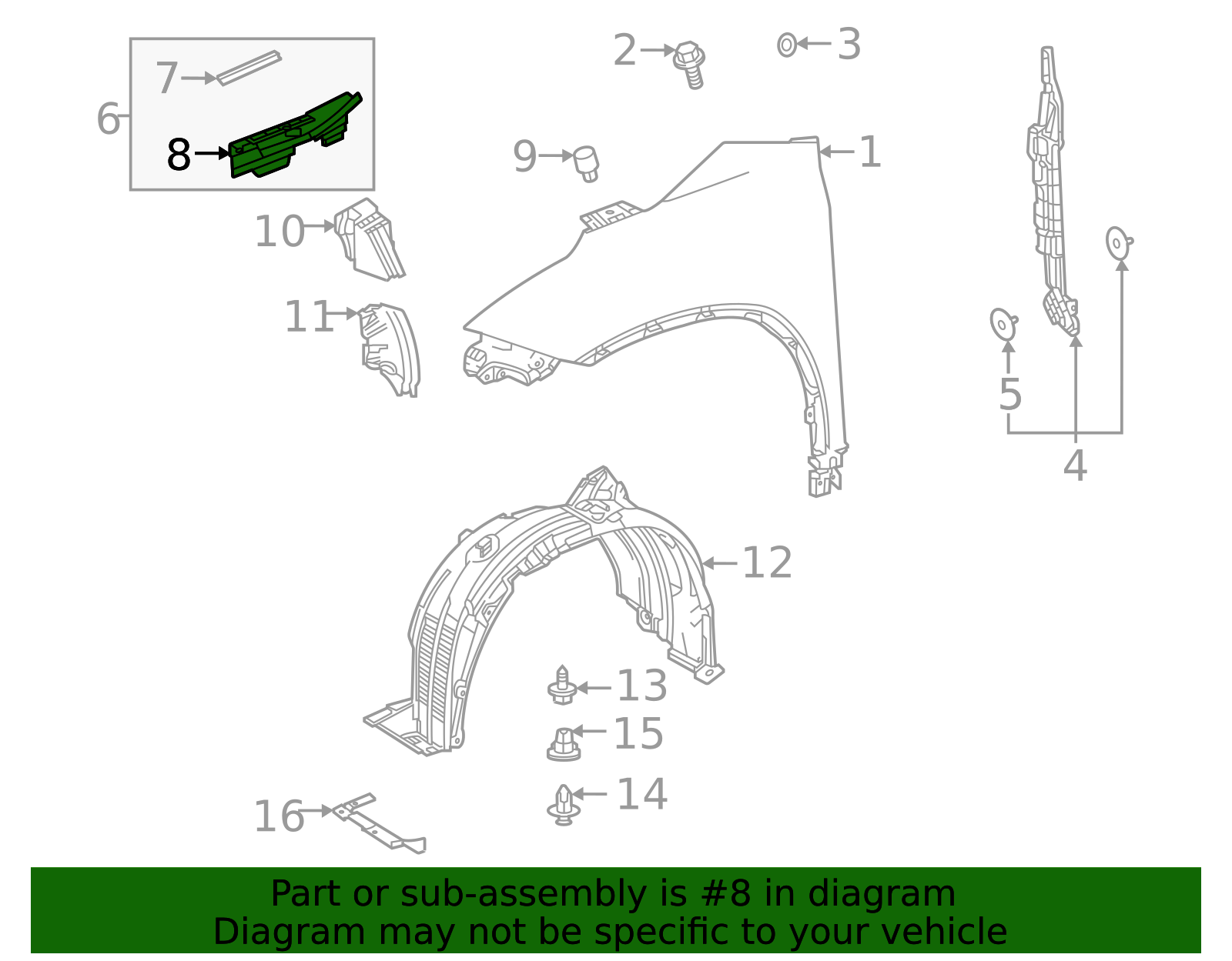 2020-2024 Toyota Highlander Shield Protector 53825-0E090 | Toyota Parts ...