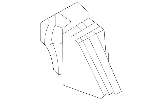 2020-2023 Toyota Highlander Fender Seal 53891-0E030 | Toyota Parts Center