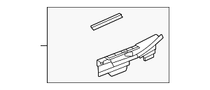 2020-2021 Toyota Highlander Shield 53808-0E090 | Toyota Parts Center