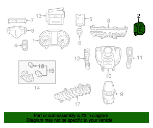 2015-2021 Mercedes-Benz Clock 213-827-14-00 | MB Parts Store
