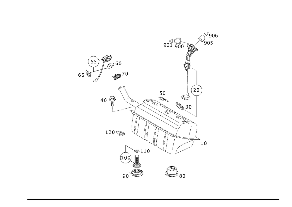 221-470-06-05 - Filler Cap 1954-2020 Mercedes-Benz | Mercedes-Benz USA ...