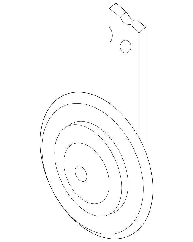 2013-2017 Hyundai Accent Horn 96620-1R600 | OEM Parts Online