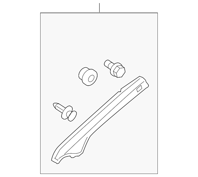 2007-2009 Acura MDX Garnish Assembly, L Front Pillar *NH556L* (Grayge ...