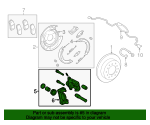 2016-2022 Toyota Caliper 47850-0C020 | Toyota Parts Center