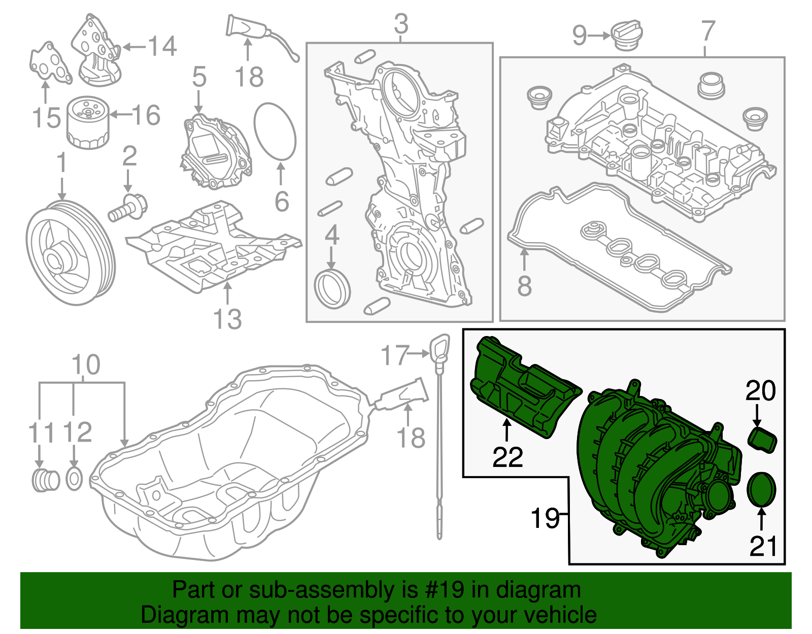 2015-2018 Mazda 3 Intake Manifold PEAR-13-100 | Mazda Parts Advantage