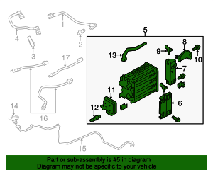 2009-2014 Ford F-150 Vapor Canister 9L3Z-9D653-C | Village Ford