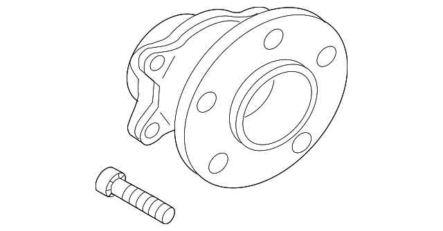 2004-2012 Mitsubishi Hub Assembly MR589520 | Mitsubishi Parts Warehouse