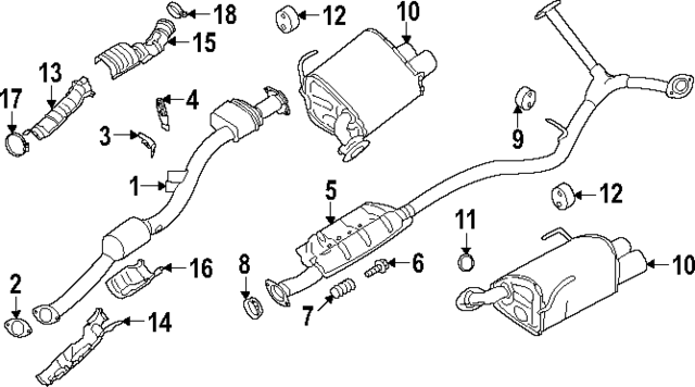 Wrx exhaust system store