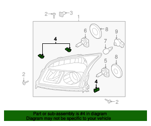 1999-2021 FORD Upper Tie Bar U-Nut W520822S439 | GetOEMParts.com