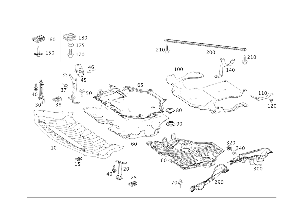2008-2018 Mercedes-Benz Noise Capsule 212-520-26-23 | Mercedes-Benz Parts