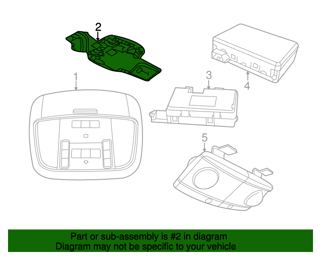 2011-2019 Mopar Console Assembly Retainer 55057326AC | TascaParts.com