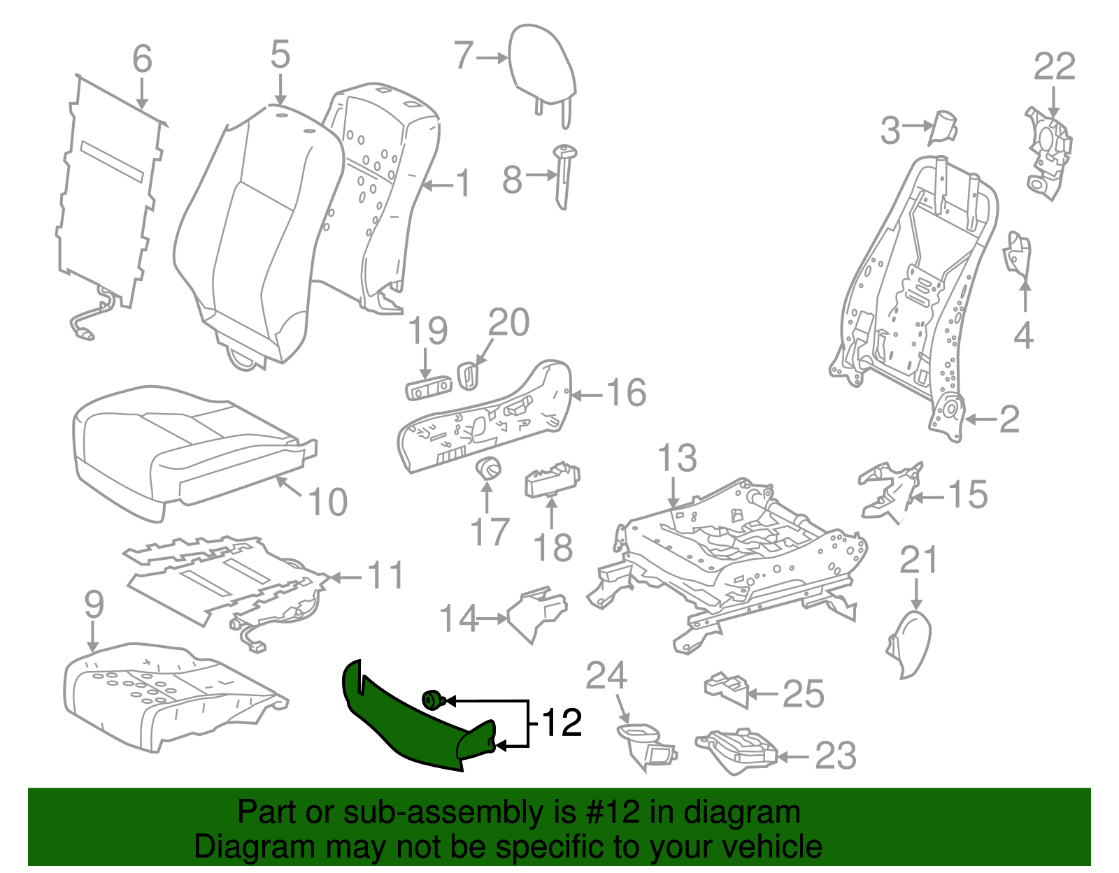 71867-0E070-A0 - 2014-2019 Toyota Highlander - Front Shield | Discount ...