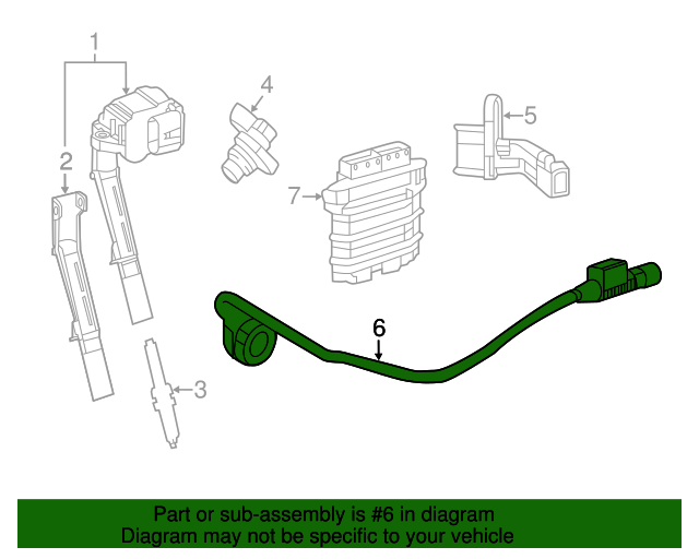 254-905-04-00 - Knock Sensor 2022-2023 Mercedes-Benz C 300 | Mercedes ...