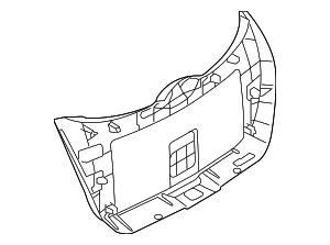 2008-2015 Nissan Lower Trim Panel 90901-JM00A | TascaParts.com