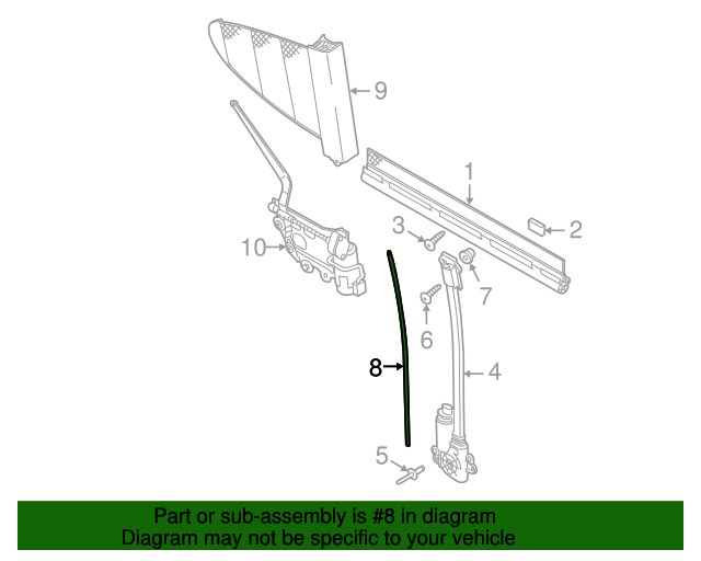 2010-2016 Porsche Panamera Push Rod 970-536-475-00 | Porsche Marin